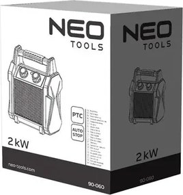 NEO TOOLS 90-060 / Keramický infra zářič (ohřívač) s ventilátorem / 20