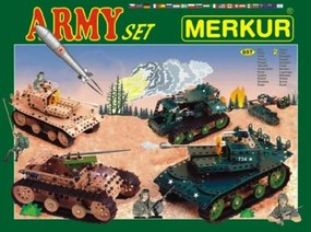 Merkur Stavebnice Army Set 657ks