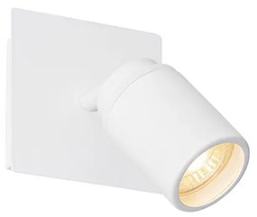 Moderní koupelnové bodové bílé čtvercové IP44 - Ducha