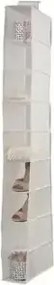 Compactor Milky 15 x 30 x 128 cm - 9 přihrádek / Závěsný organizér na