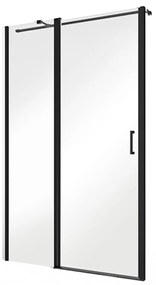 Besco Exo-C sprchové dveře, black Rozměr sprch.dveří: 100cm