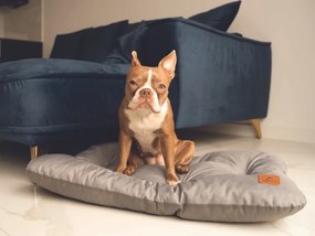 Animood Voděodolný pelíšek pro psy MORT vhodný i do exteriéru šedý Zvolte rozměr: XL