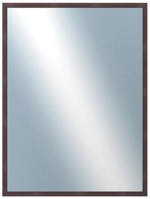 DANTIK - Zarámované zrcadlo - rozměr s rámem cca 60x80 cm z lišty FC hnědá vysoká (2184)