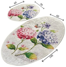 Koupelnové předložky v sadě 2 ks 60x100 cm Ortanca – Foutastic