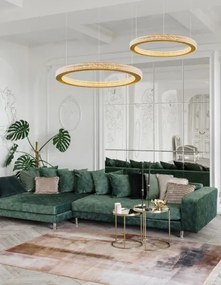 LED lustr Fiore 60 zlaté