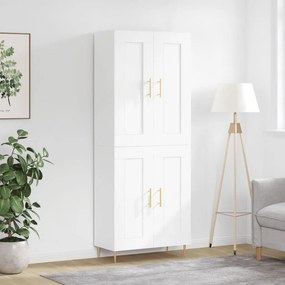 Skříň highboard bílá 69,5 x 34 x 180 cm kompozitní dřevo 3199673