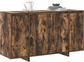 Servírovací skříň Kouřový dub 135 x 41 x 75 cm Kompozitní dřevo 3333890