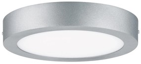 Paulmann 70654 Lunar, matně chromové stropní LED svítidlo, 12,7W LED 3000K, prům. 22cm