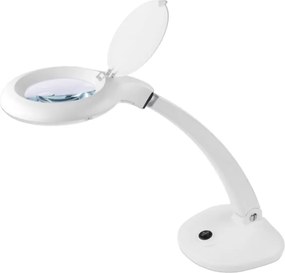 Stolní lampa s lupou REBEL NAR0298-2 3D + 12D, 6W (30x2835SMD)