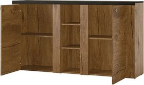 Komoda LOMAR 26 satin ořech / touchwood