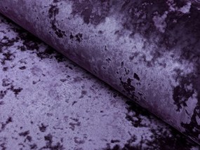 Biante Sametový čtvercový ubrus Diana DI-006 Tmavě fialový 110x110 cm