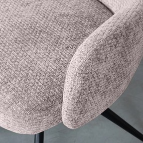 LABEL51 Otočná jídelní židle LEVI světlá