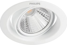 Philips 59554 led zápustné bodové svítidlo pomeron 3w | 210lm | 4000k - funkce sceneswitch