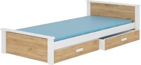 Postel ALDEX 200x90 – zlatý dub