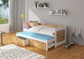 Postel dvojitá s matracemi TIARRO 200x90