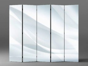 Liox PARAVÁN ABSTRAKCE BÍLÉ VLNY Rozměr: 225 x 180 cm