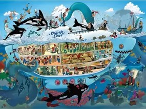 HEYE Puzzle Zábava v ponorce / 1500 dílků / 80 × 60 cm