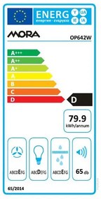 Mora OP 642 W Podstavný odsavač par