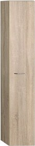Aqualine Sapho, ZOJA/KERAMIA FRESH skříňka vysoká 25x140x20cm, dub platin