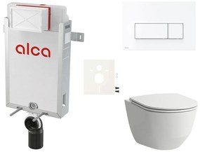 Cenově zvýhodněný závěsný WC set Alca k zazdění + WC Laufen SIKOAL7