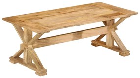 Konferenční stolek 110 x 52 x 40 cm masivní mangovníkové dřevo - Default Title