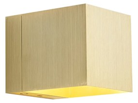 Moderní nástěnná lampa zlatá vč. LED a dotykového stmívače dobíjecí - Joris