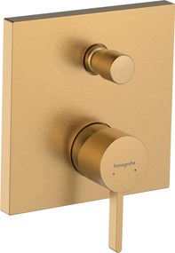 Hansgrohe Finoris - Baterie pod omítku, pro 2 spotřebiče, kartáčovaný bronz 76416140