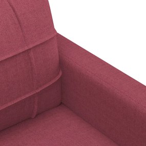 4dílná sedací souprava s poduškami vínová textil 3201256
