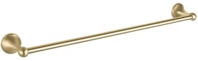 Rea Retro, koupelnový 1-ramenný věšák na ručník 60cm 332870, zlatá matná, REA-06921