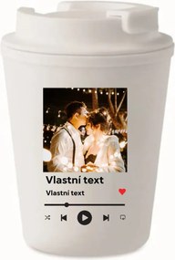 Personalizovaný cestovní termohrnek s motivem přehrávače