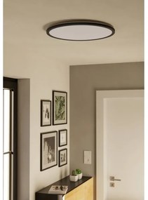 Eglo 901455-LED St. koupel. svítidlo ROVITO-R 16,8W/230V pr.50cm IP44 černá + DO