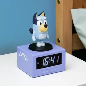 PALADONE Budík Bluey / Digitální displej / Svítící postavička / 3x AA