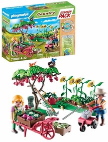 Stavebnice playmobil 71380 starter pack farmářská zeleninová zahrada
