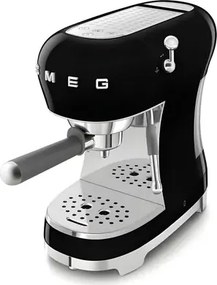 Smeg ECF02BLEU černá / Pákový kávovar
