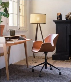 Hnědá kancelářská židle Zuiver Office Chair Nikki