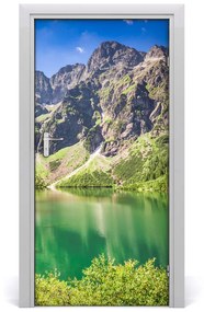 Fototapeta na dveře samolepící Mořské oko Tatry 85x205 cm