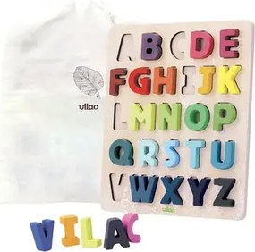 Vilac Vkládací puzzle Abeceda / od 2 let