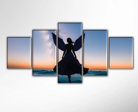 Obraz andělská křídla Rozměry kolekce: čtyřdílný čtverec 80x80 cm