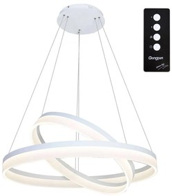Milagro | LED Stmívatelný lustr na lanku RING s dálkovým ovladačem LED/60W/230V | MI0210