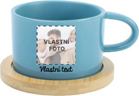 Personalizovaný keramický hrníček "MAKRONKA" s fotografií