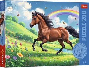 TREFL Puzzle Důstojný kůň / 200 dílků / 48 x 34 cm / od 7 let