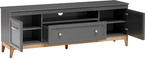 TERRA s | TV stolek TA-9 | 179 cm | šedá