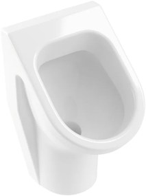 VILLEROY & BOCH Villeroy &amp; Boch ARCHITECTURA - Odsávací pisoár, 355x385 mm, s keramickým sítkem, bílá alpin 55742001