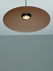 LED černo-moce hnědý moderní lustr Polifemo