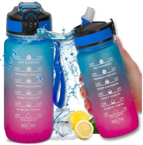 Camerazar TRESSARI 600ml sportovní láhev na vodu BPA FREE pevná plastová láhev