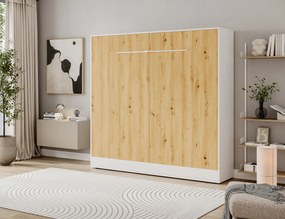 Devesto Sklápěcí postel Horizontální 160 Dub Artisan