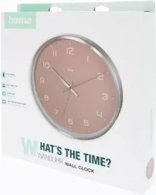Hama Fiji / nástěnné hodiny řízené rádiovým signálem / průměr 30 cm /