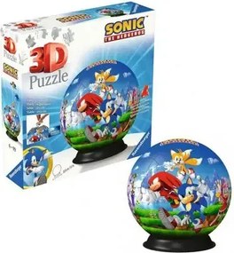 Ravensburger Puzzle-Ball Sonic the Hedgehog / 3D Puzzle / od 6 let