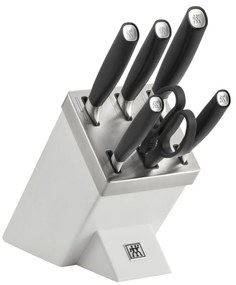 Zwilling All Star samoostřící blok s noži 7 ks, bílý, 33780-600