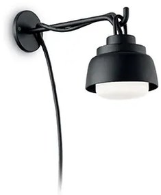 Venkovní nástěnné LED svítidlo Ideal Lux Marmalade AP1 nero 160603 černé